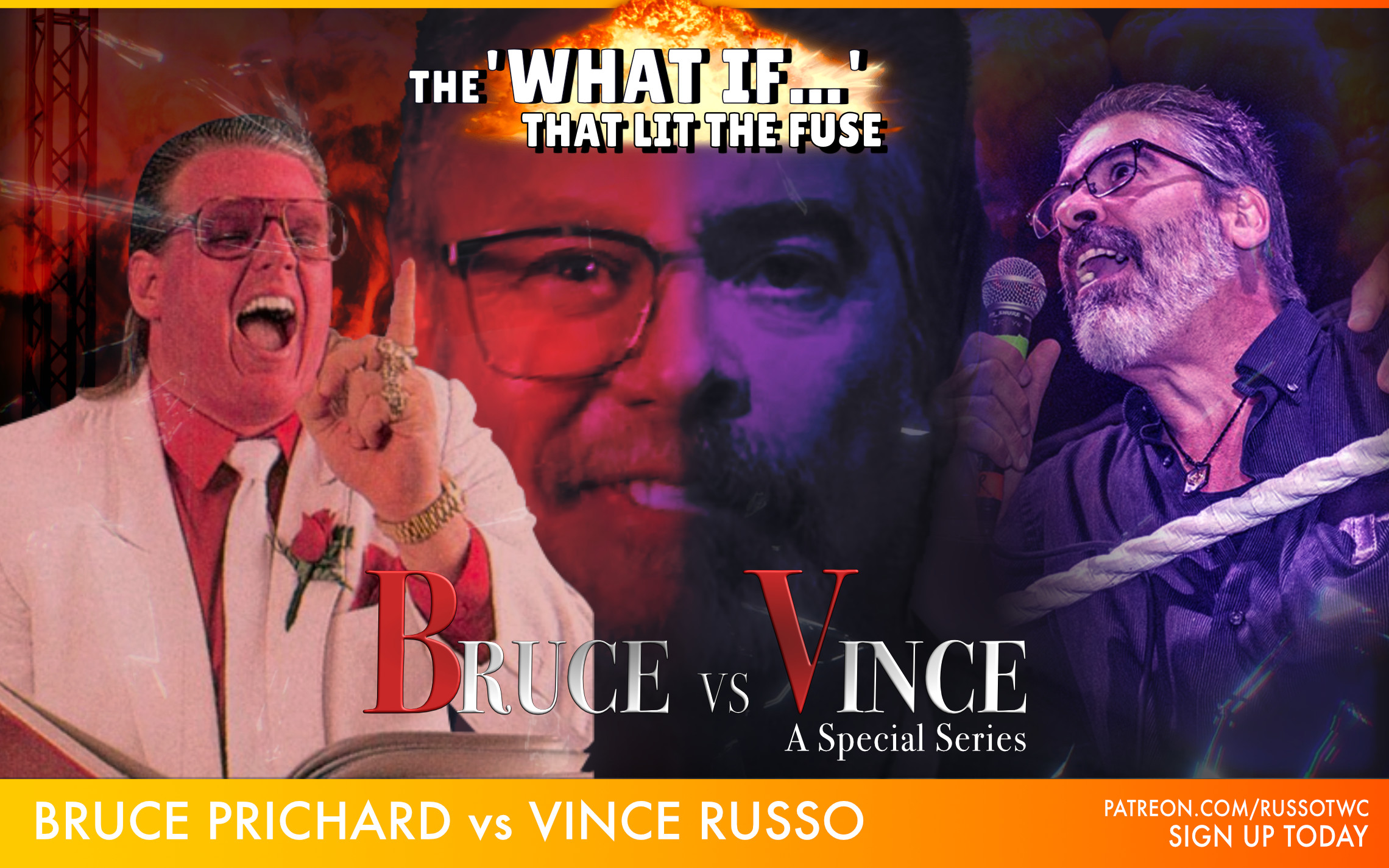 BRUCE vs. VINCE PART I – A FRIEND – Vince Russo's The Brand